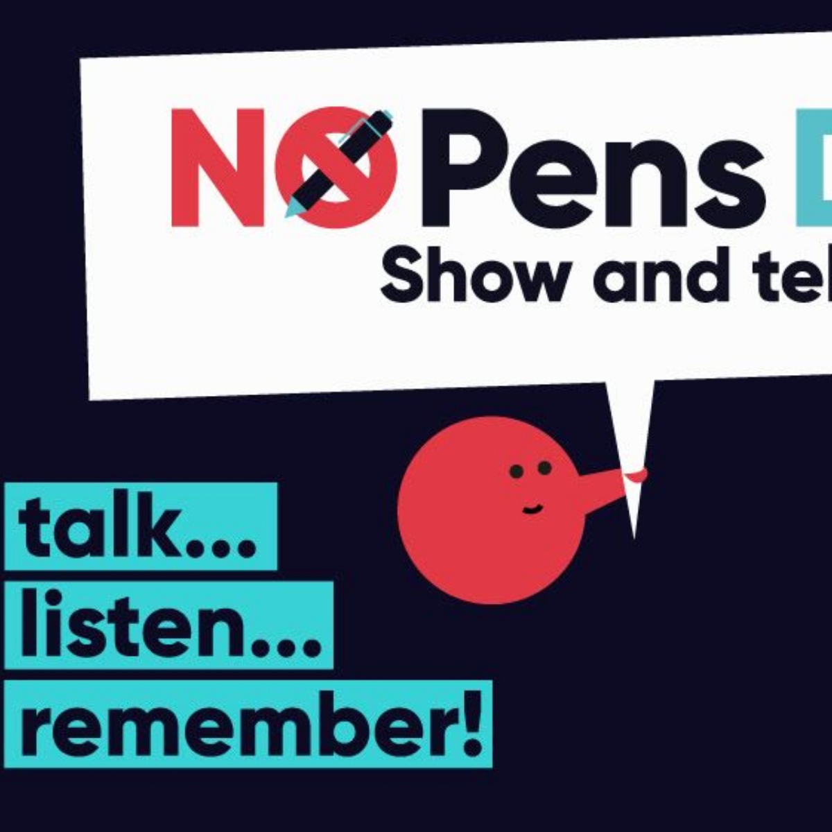 Coedcae School - No Pens Day 2024!